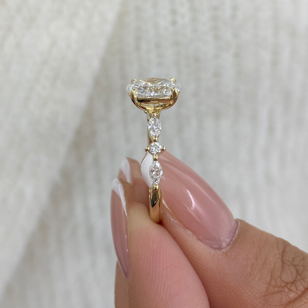 Astrix Diamond Engagement Ring 1.3 ct TCW – Glam and Gems Diamonds